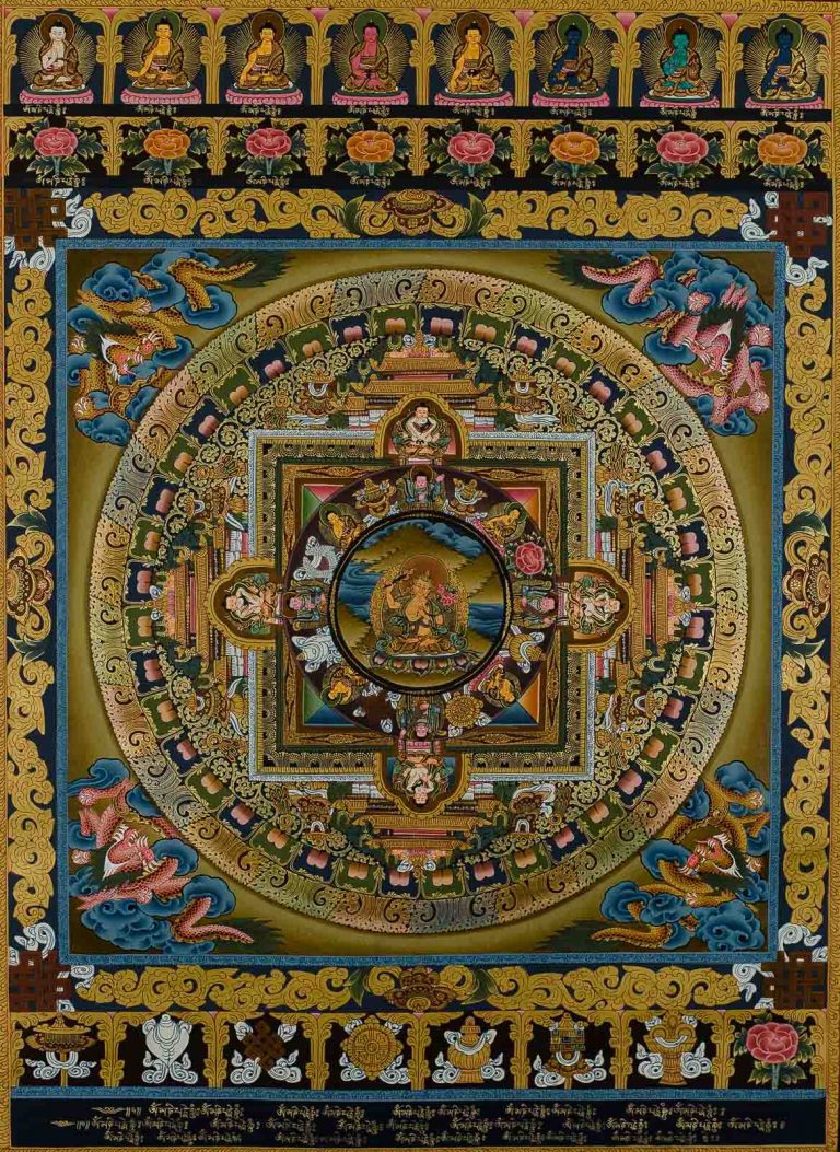 Manjushree Mandala | Thangka Mandala